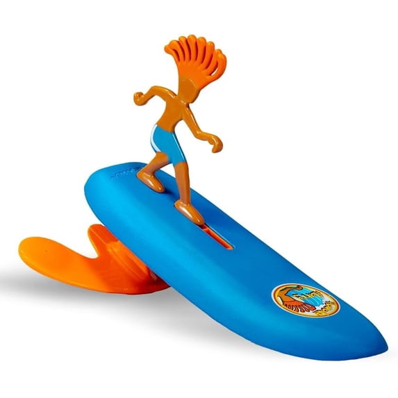 Surfer Dudes Classics Wave Powered Mini-Surfer and Surfboard Toy ...