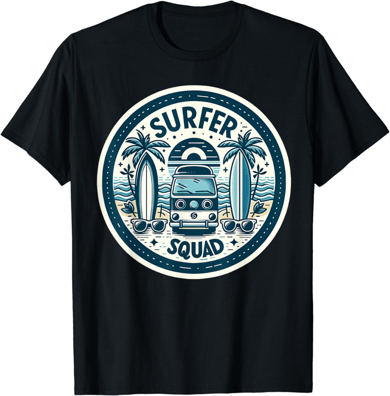 Surfer Squad Surfing Gear for Surfers Wave Riders | Surfing T-Shirt ...