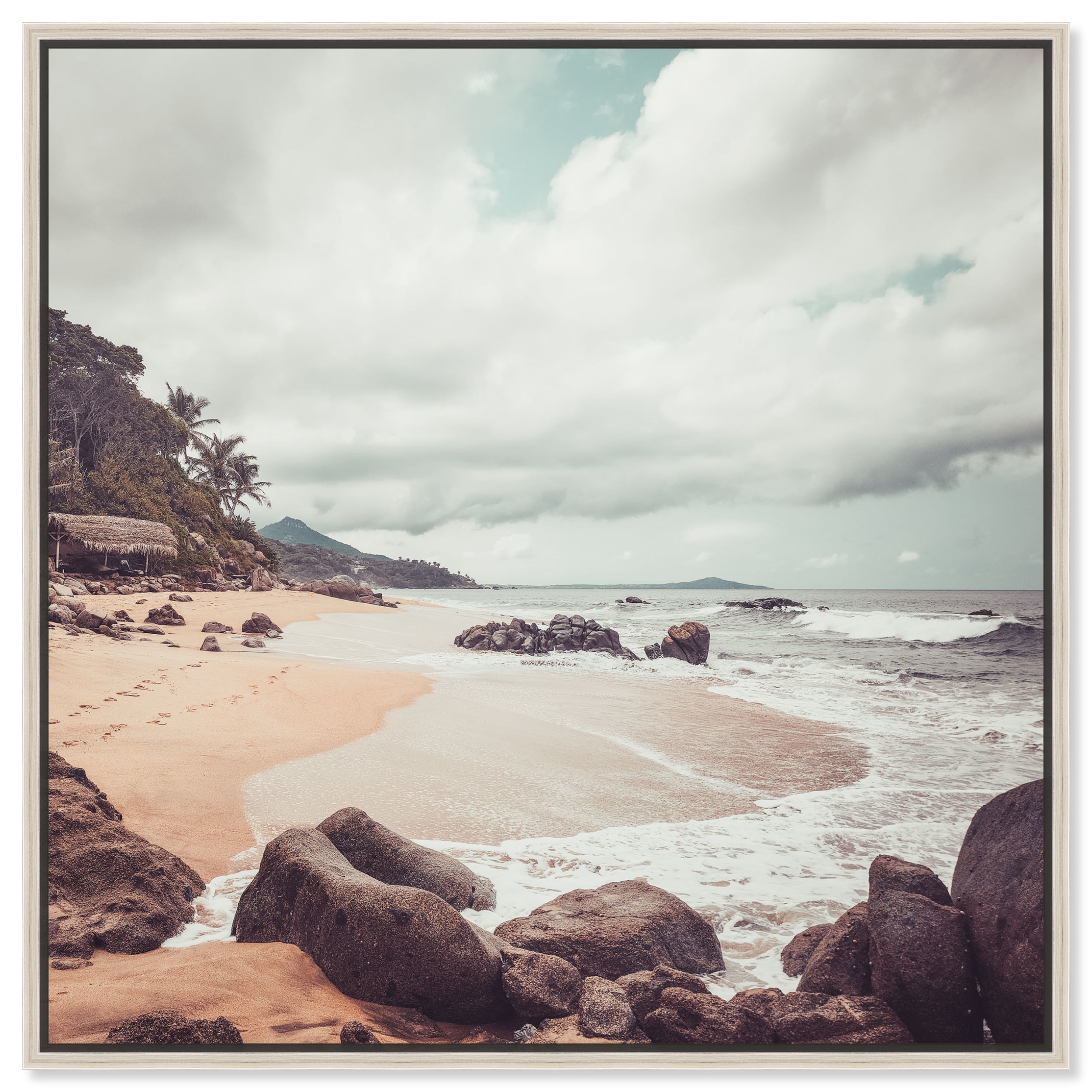 Surfer's Cove Landscape Photography Canvas Wall Art by Notoriart ...