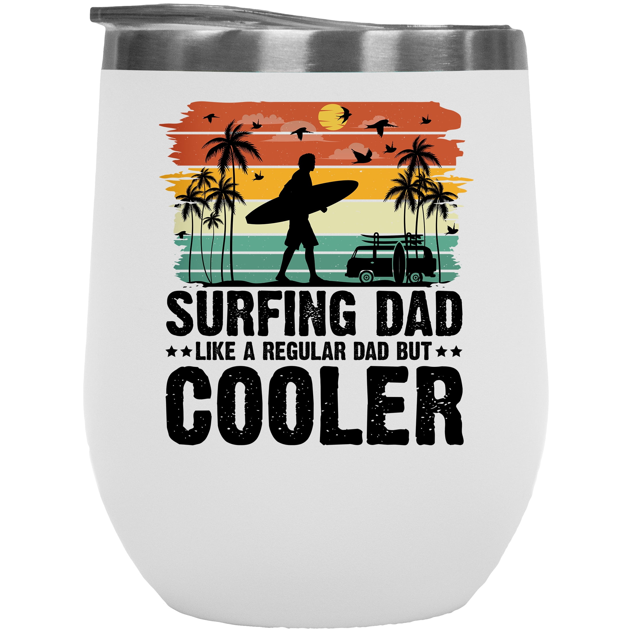 Surfing Dad Like a Regular Dad but Cooler feat. a Surfer, Father's Day ...