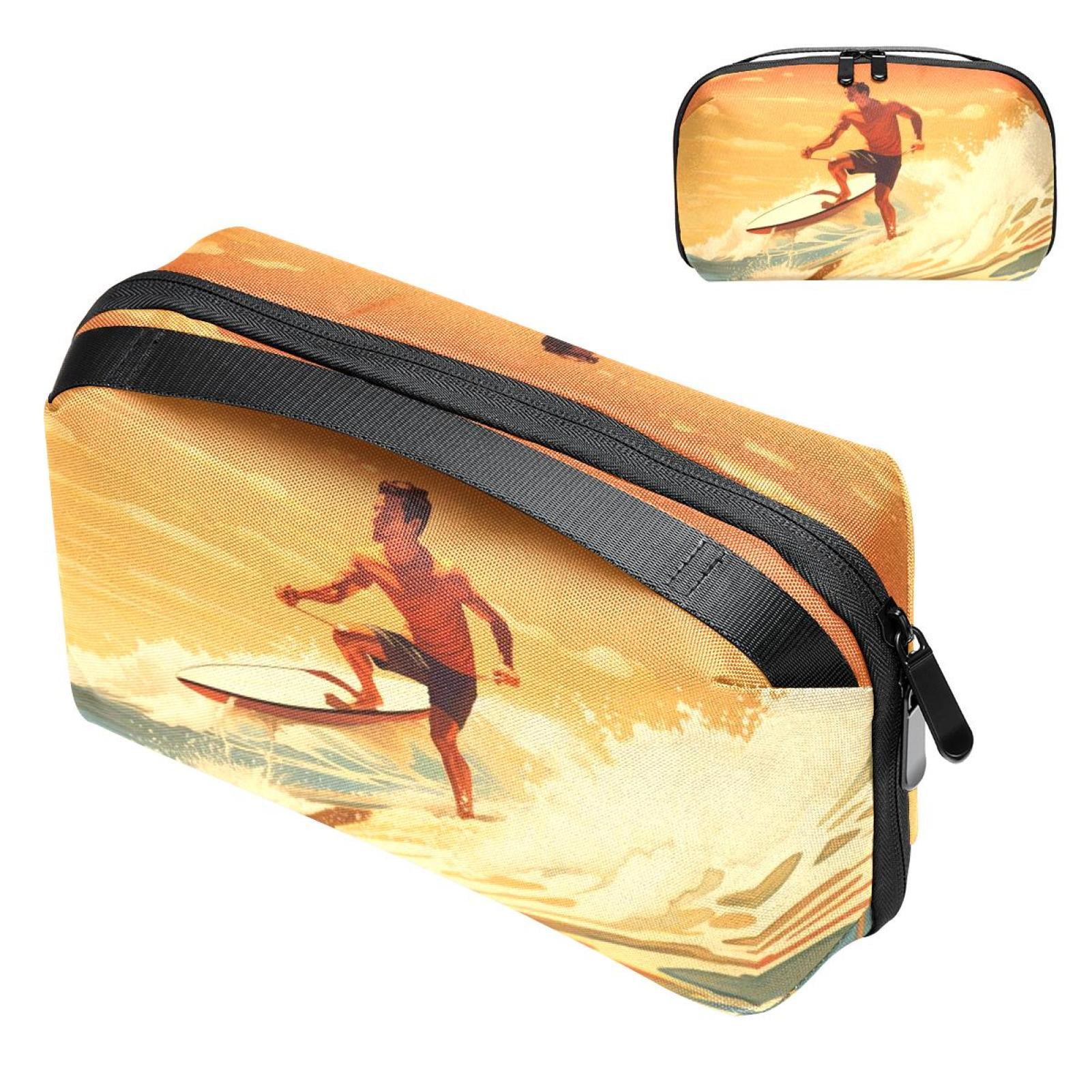 Surfing Digital Bag Organizer Travel Case with Oxford Fabric Waterproof Material - 5.9x9.44x3.14 ...