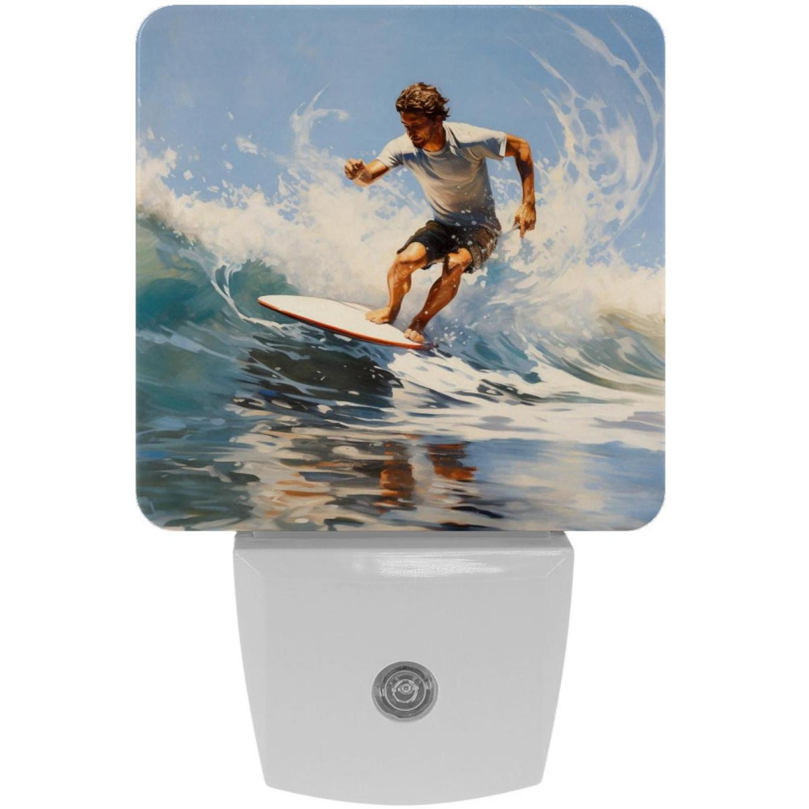 Surfing LED Square Night Light - Energy Efficient and Stylish ...