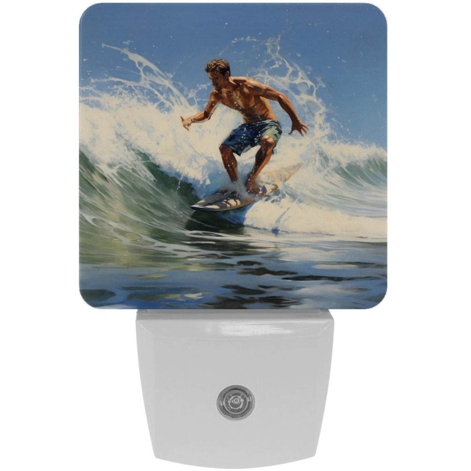 Surfing LED Square Night Light - Energy Efficient and Stylish ...