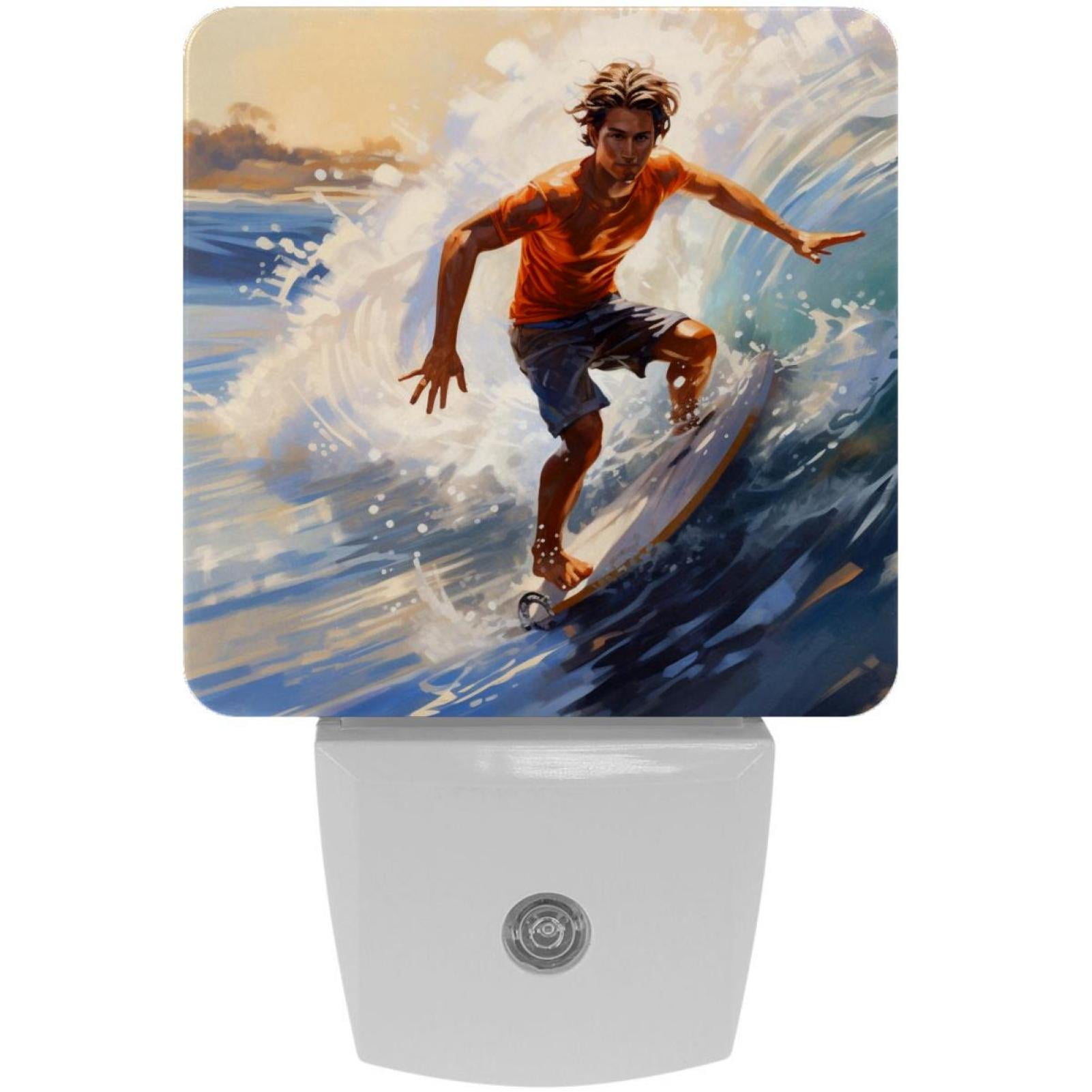 Surfing LED Square Night Lights - Energy Efficient and Contemporary ...