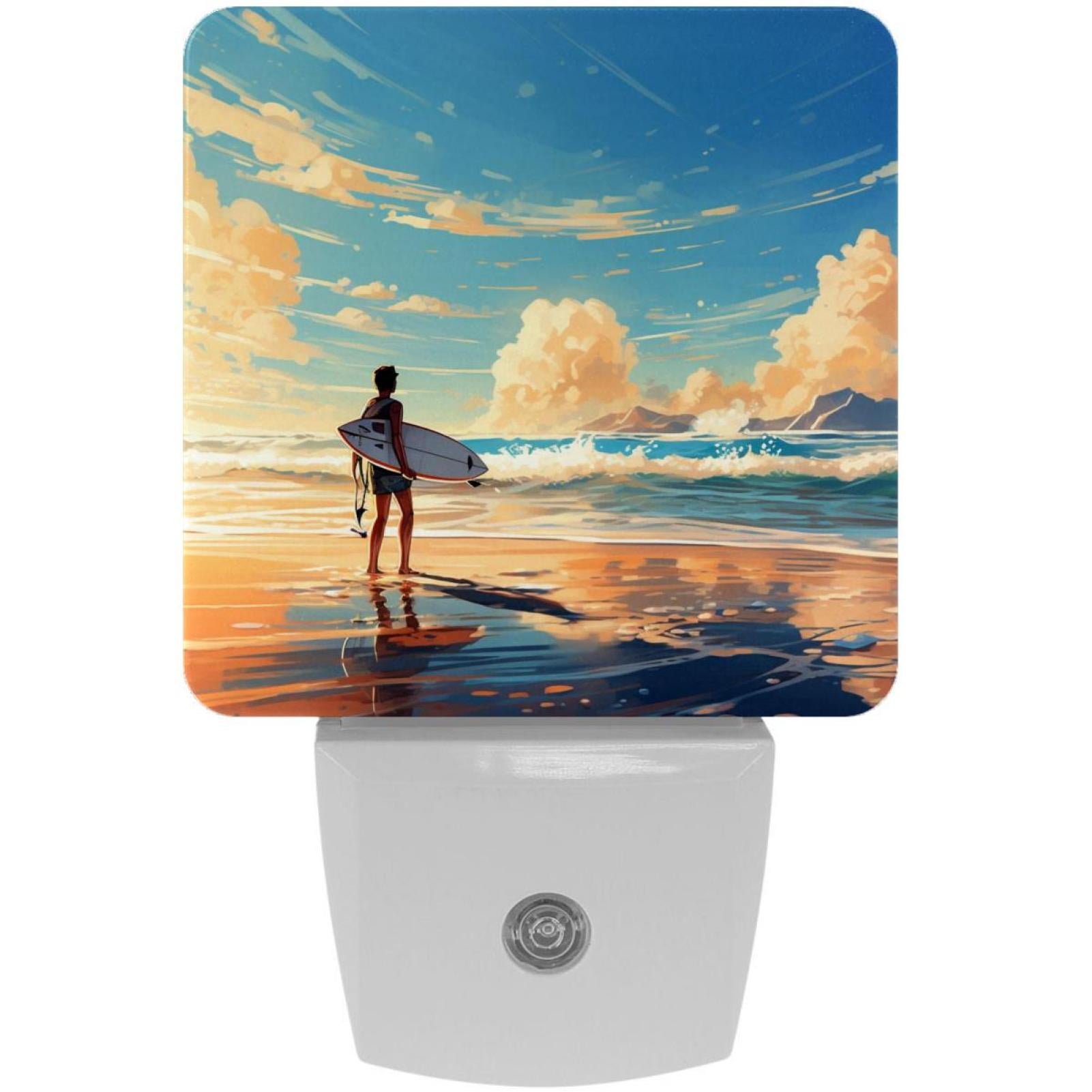 Surfing LED Square Night Lights - Energy Efficient and Contemporary ...