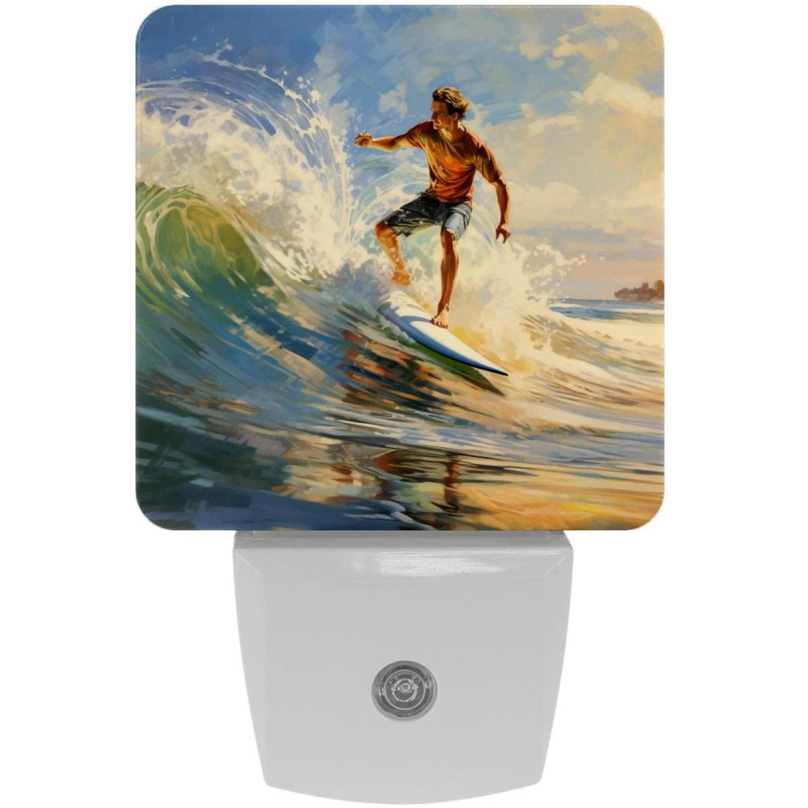 Surfing LED Square Night Lights - Energy Efficient and Contemporary ...
