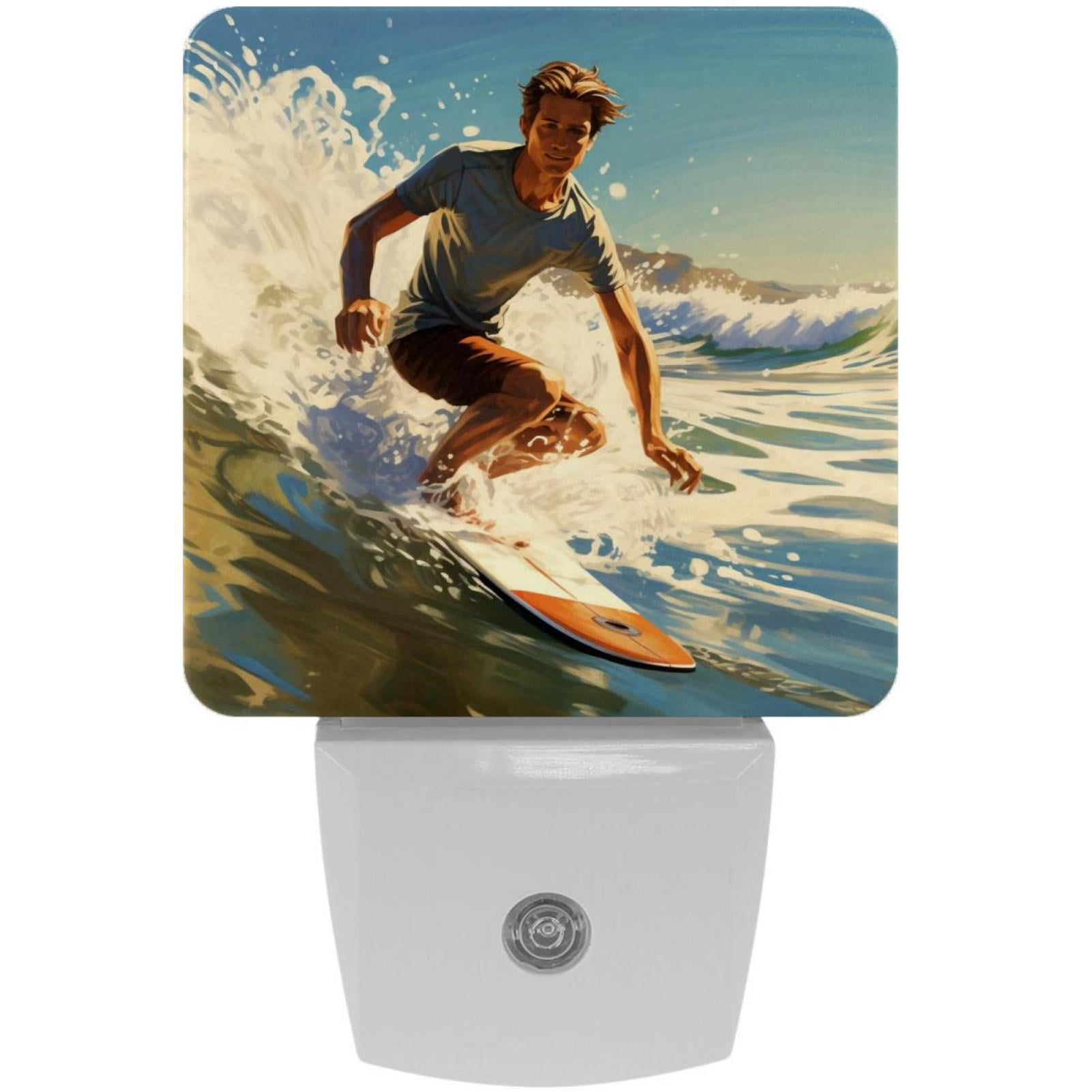 Surfing LED Square Night Lights- Energy Efficient and Stylish ...