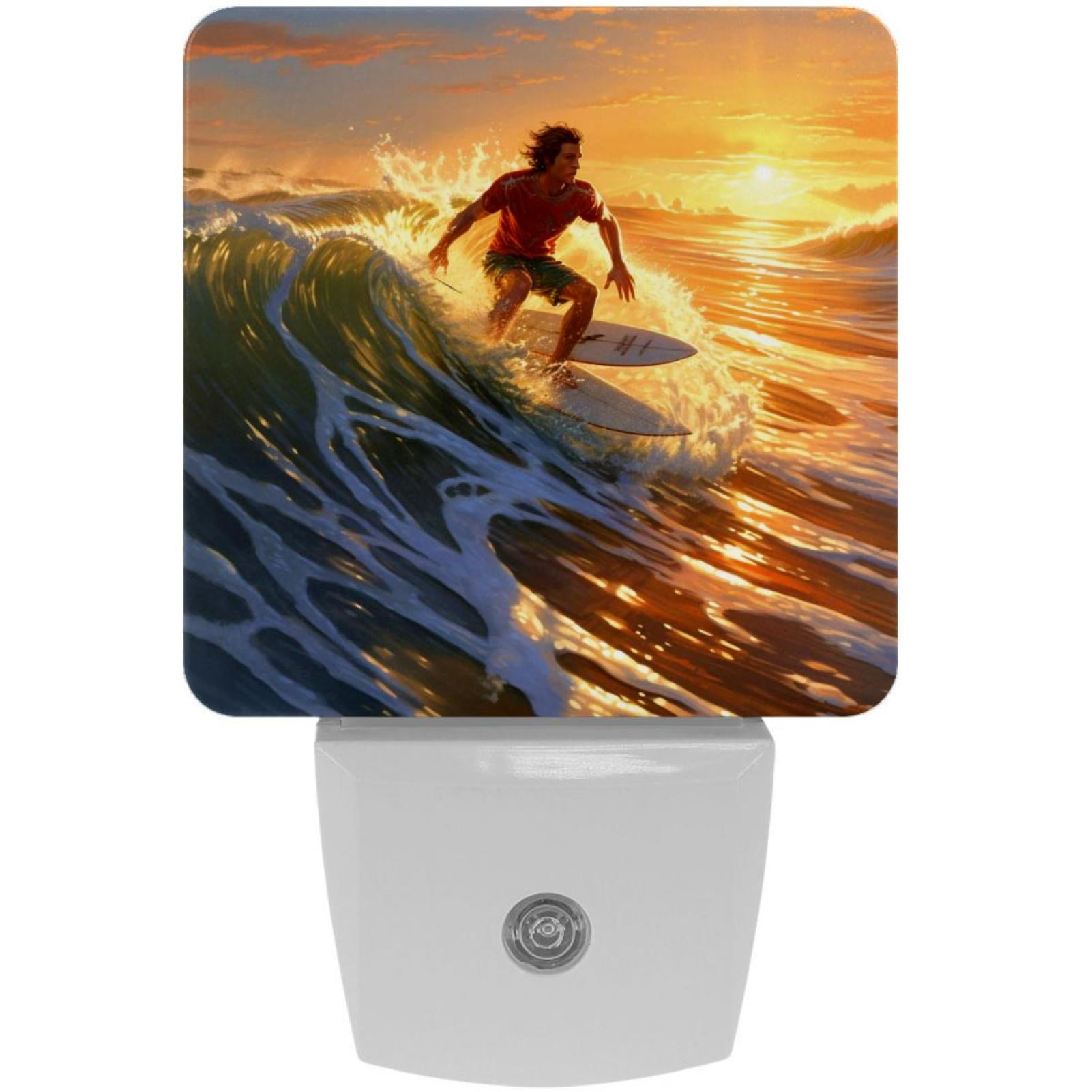 Surfing LED Square Night Lights- Energy Efficient and Stylish ...