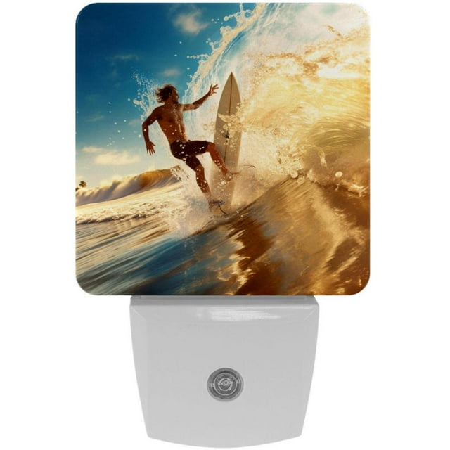 Surfing LED Square Night Lights- Energy Efficient and Stylish ...