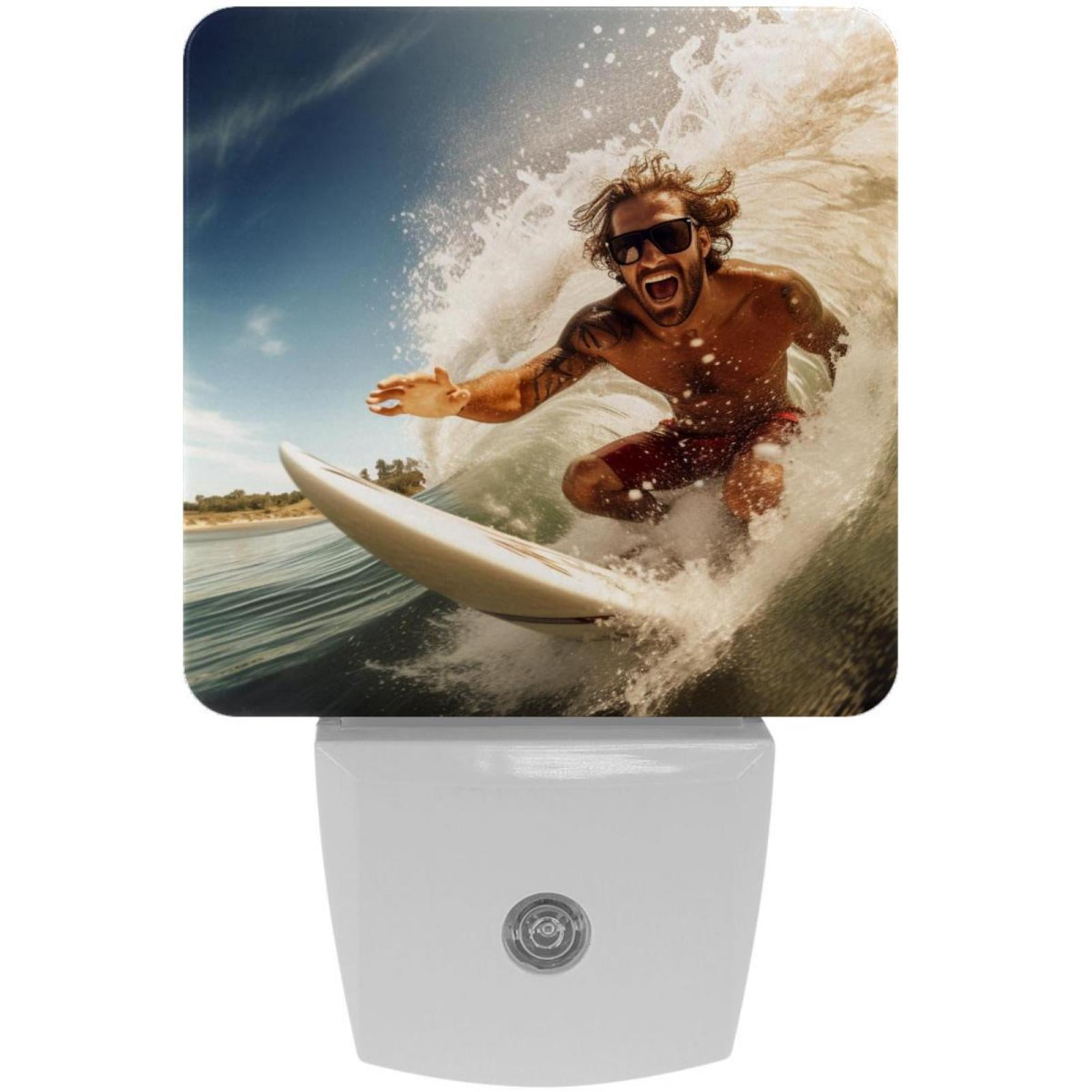 Surfing LED Square Night Lights - Energy Efficient and Stylish Room ...