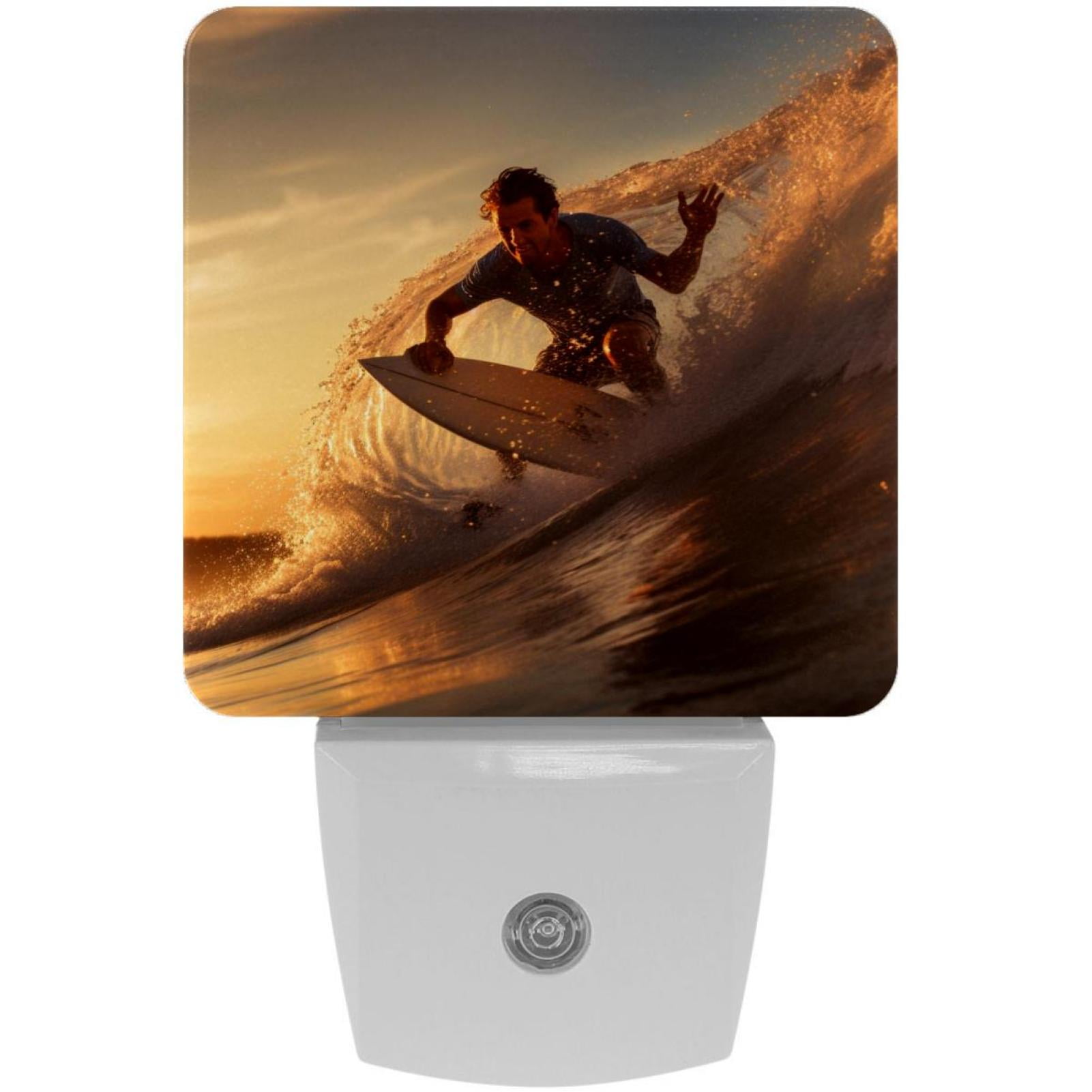 Surfing LED Square Night Lights - Illuminating Your Space with Style ...