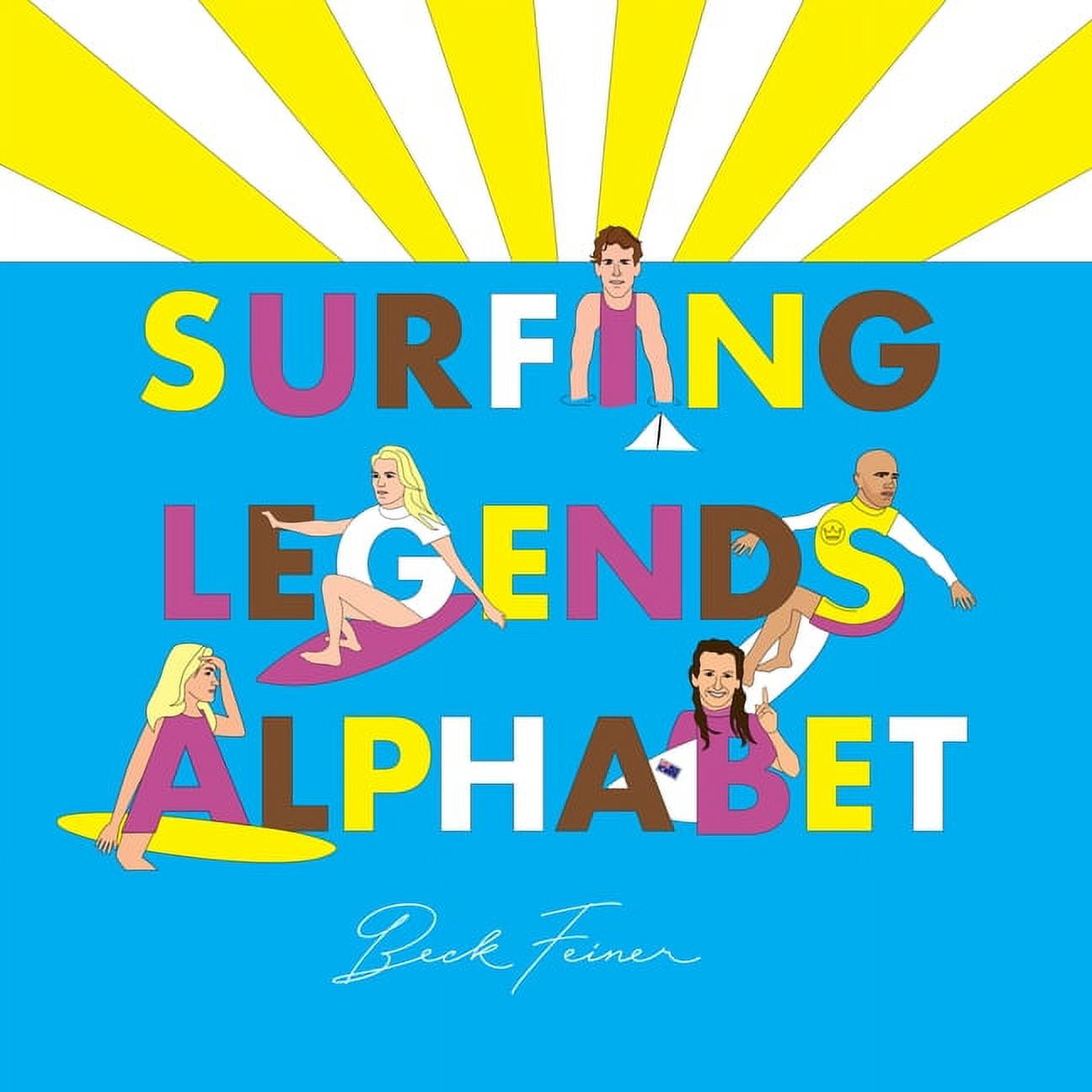 Surfing Legends Alphabet (Hardcover) - Walmart.com