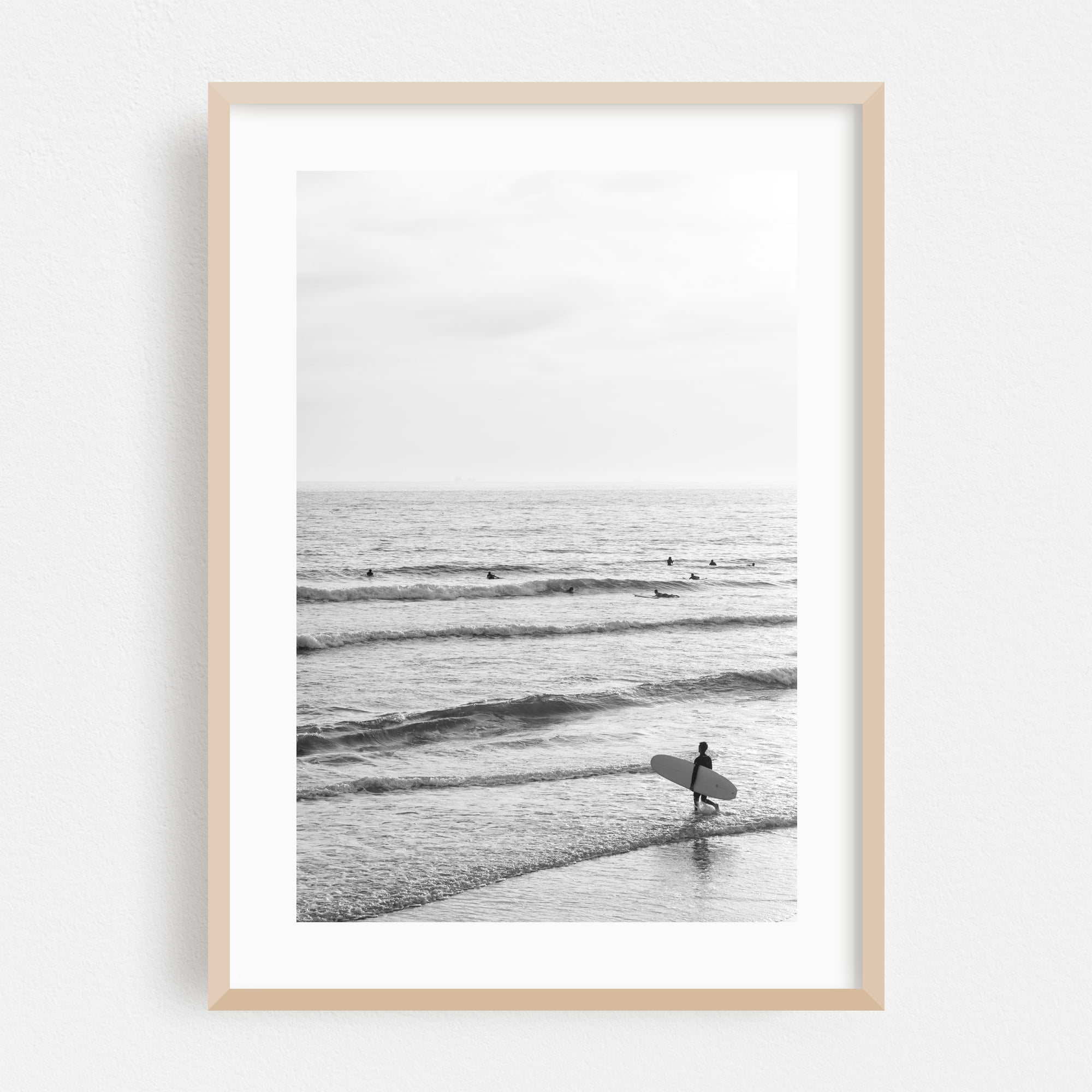 Surfing Newport Beach 02 B&W - Newport Beach California Photography ...