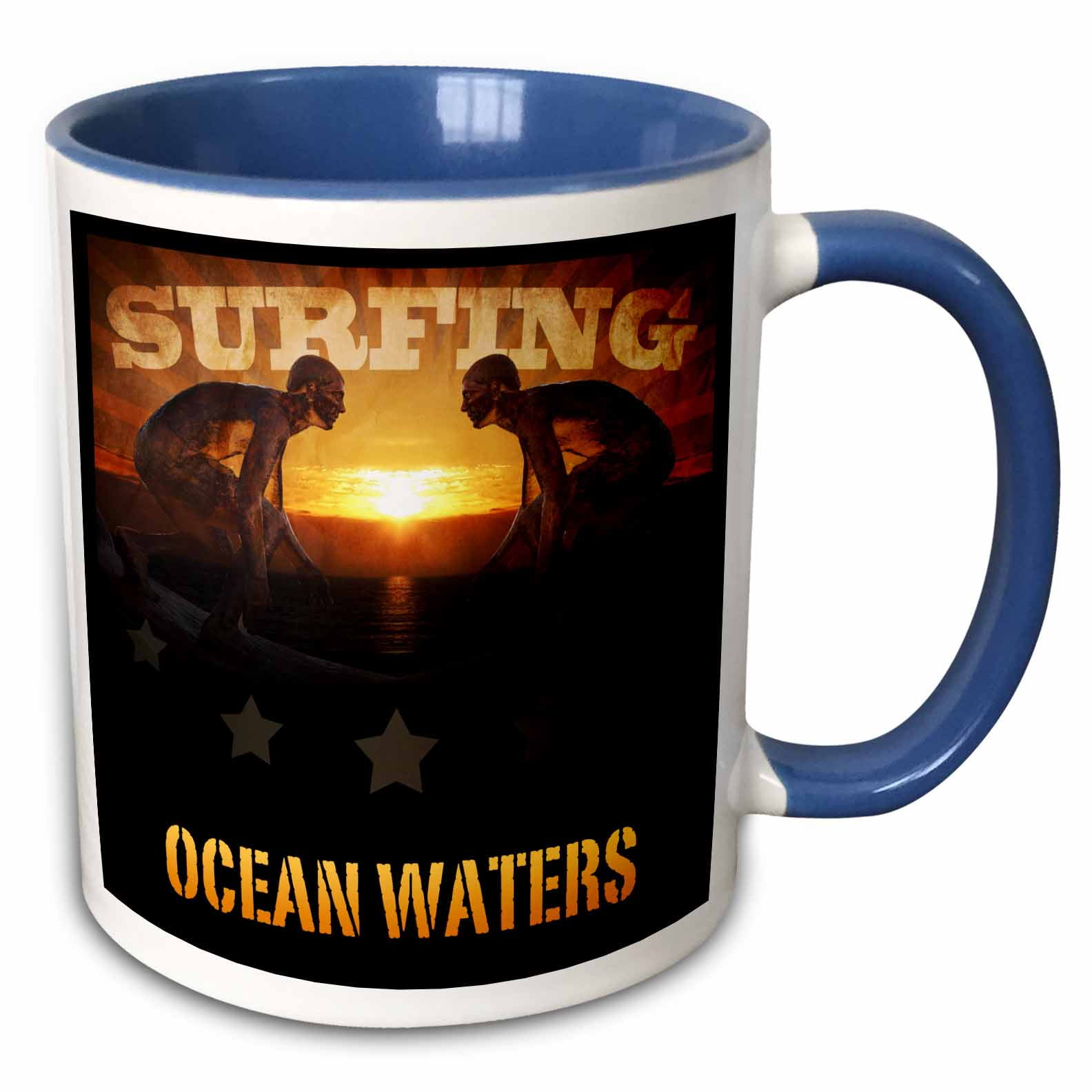 3drose, Surfing Shows Surfers on Boards with Reflective Waters of ...