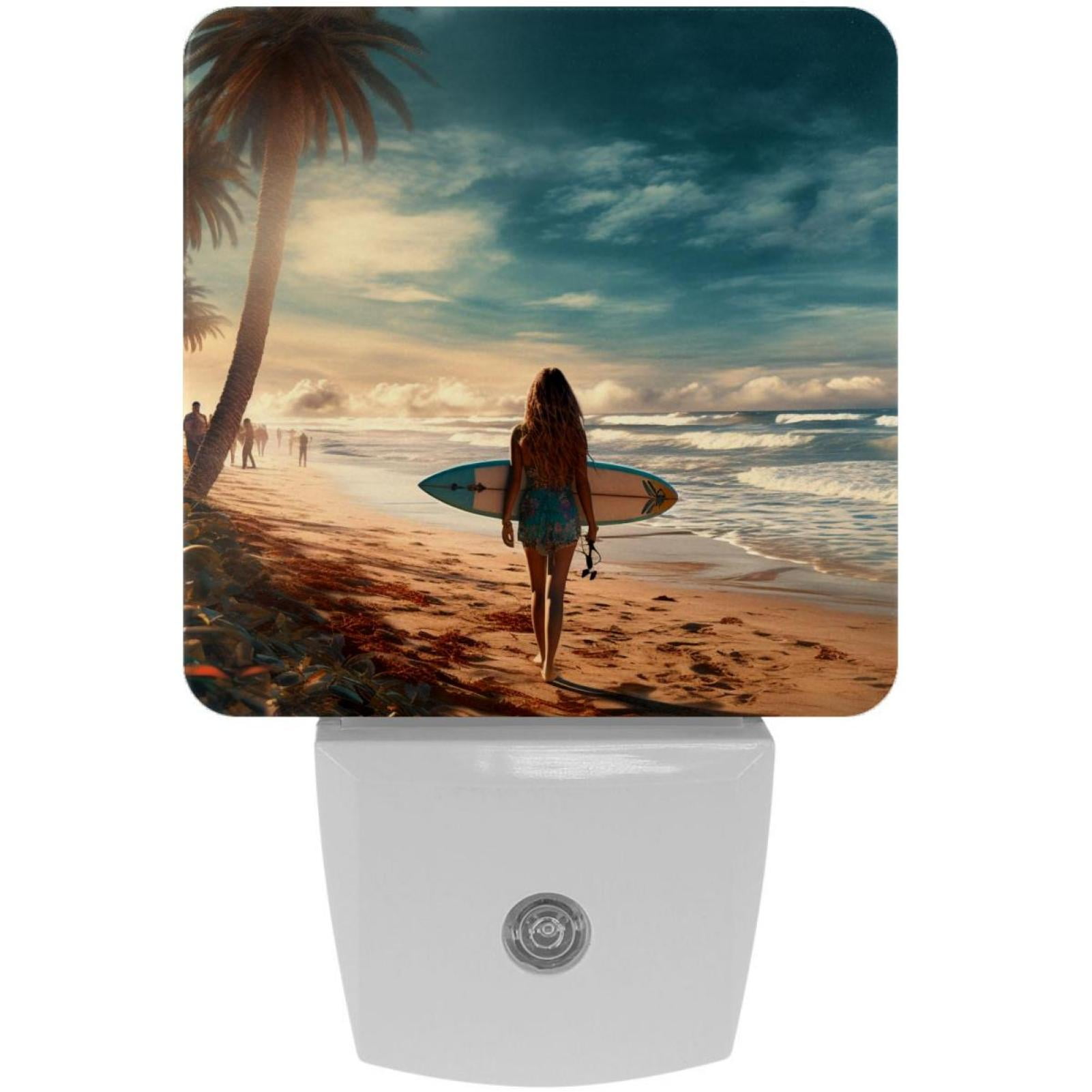 Surfing Square LED Night Lights - Small, Portable, and Energy-Efficient ...