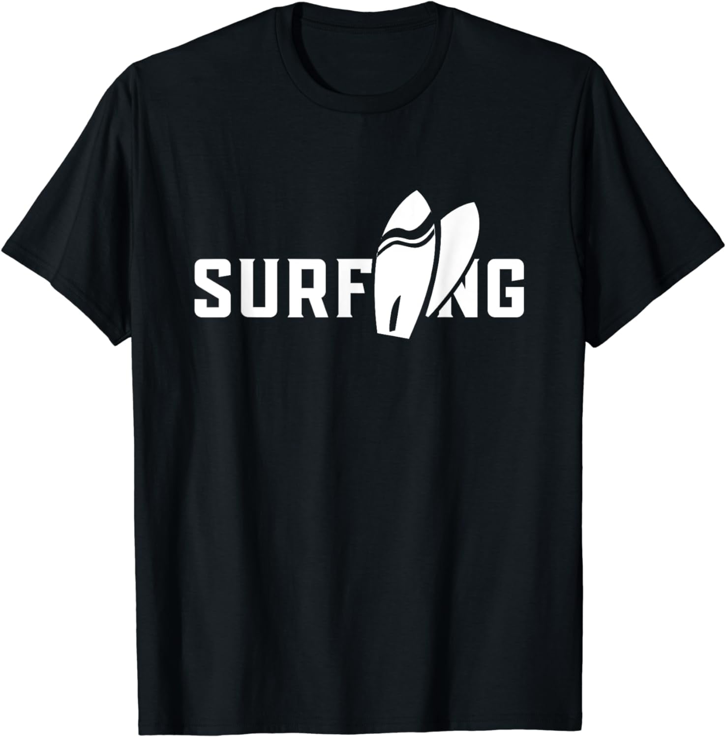 Surfing Surfer Surf Surfboard Waves T-Shirt - Walmart.com