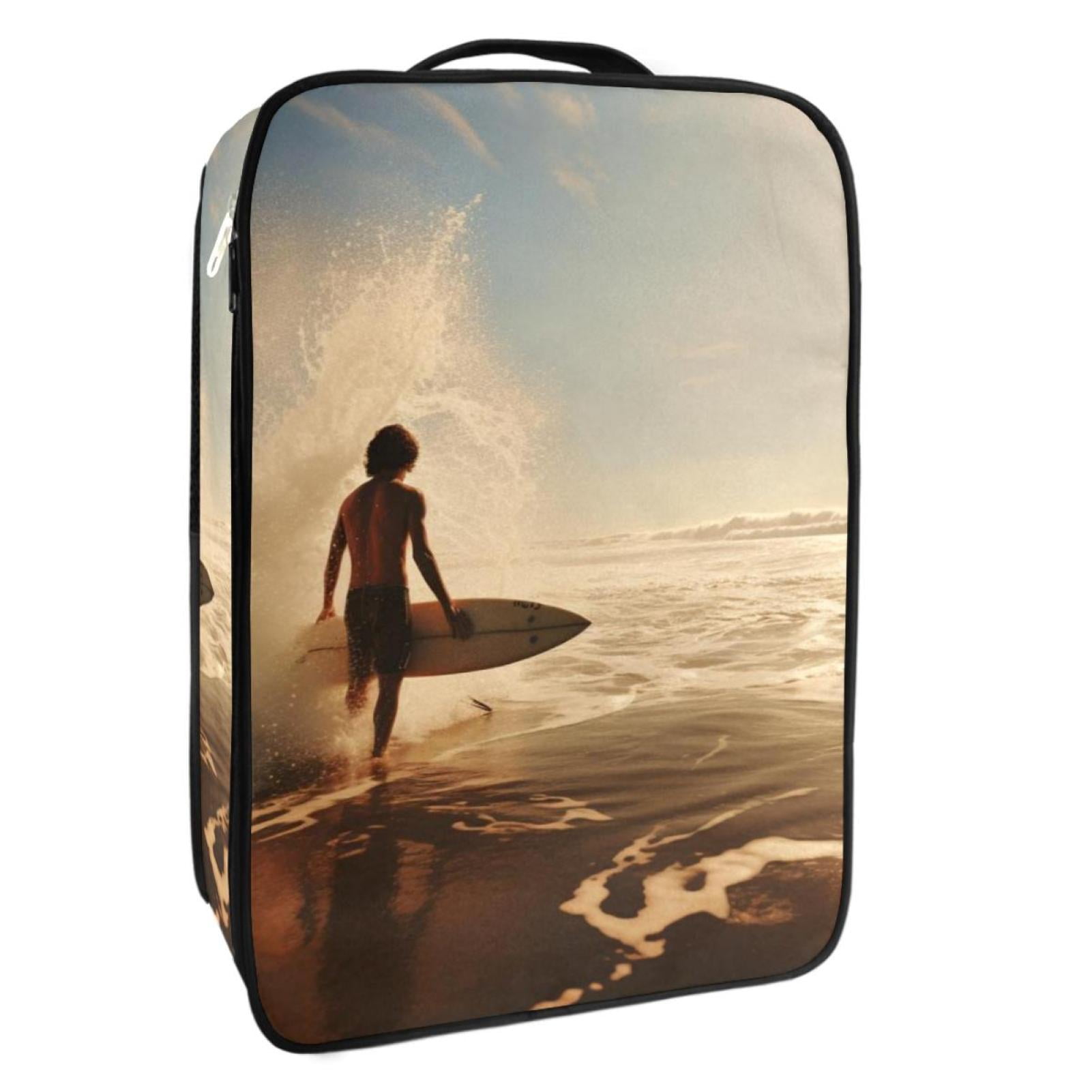 Surfing in Summer Durable Polyester Shoe Storage Box - 23x31cm/9x12in ...