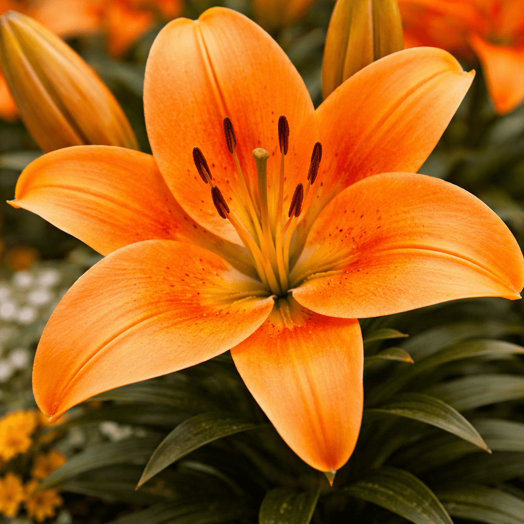 Surfside Orange Lily Bulbs for Planting – Bright Orange Asiatic Lily ...