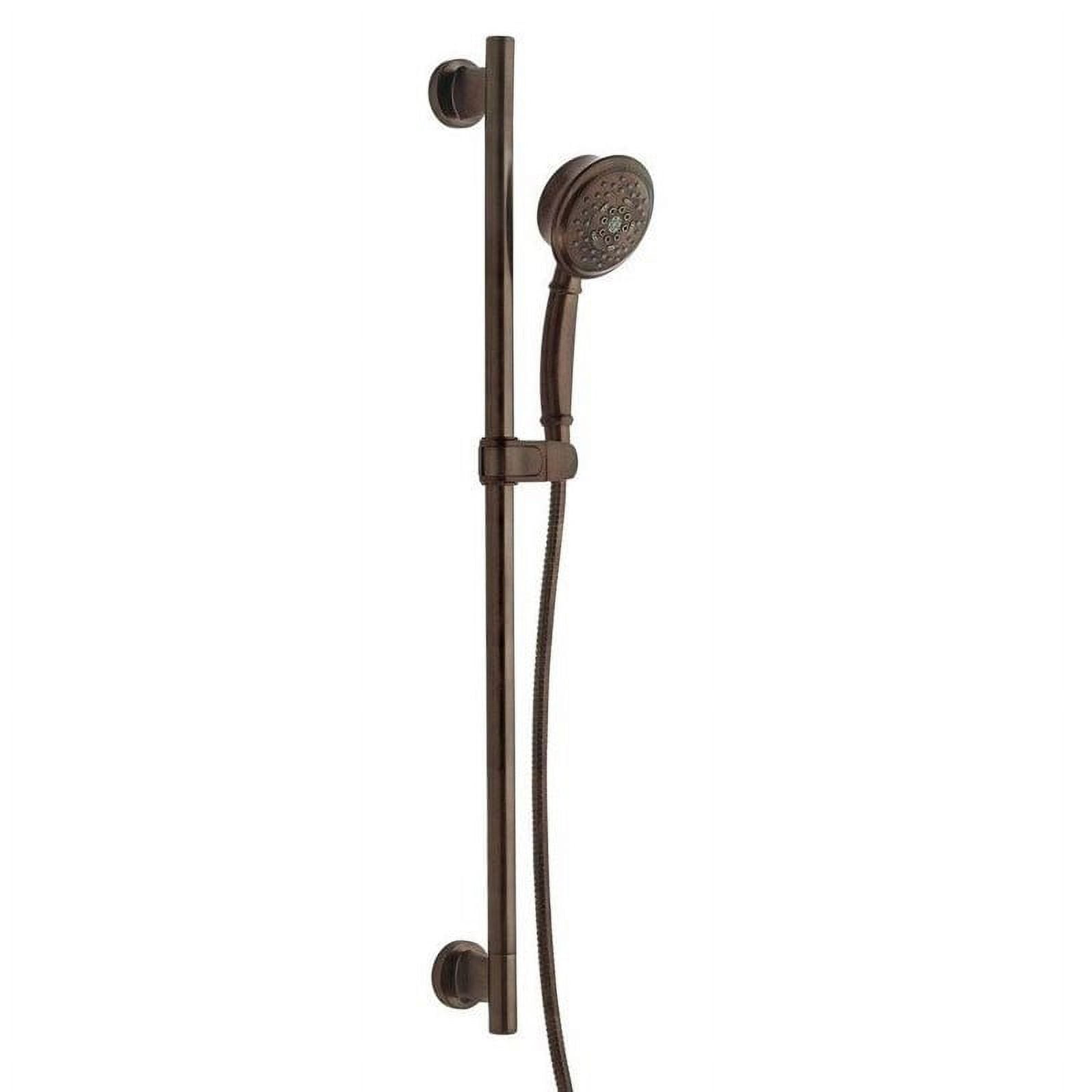 Surge 5-Spray Handshower with Wall Bar Kit in Tumbled Bronze - Walmart.com