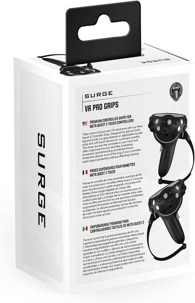 Surge METAQUEST 2 VR Pro Grips: Black [GAMES ACCESSORIES] - Walmart.com