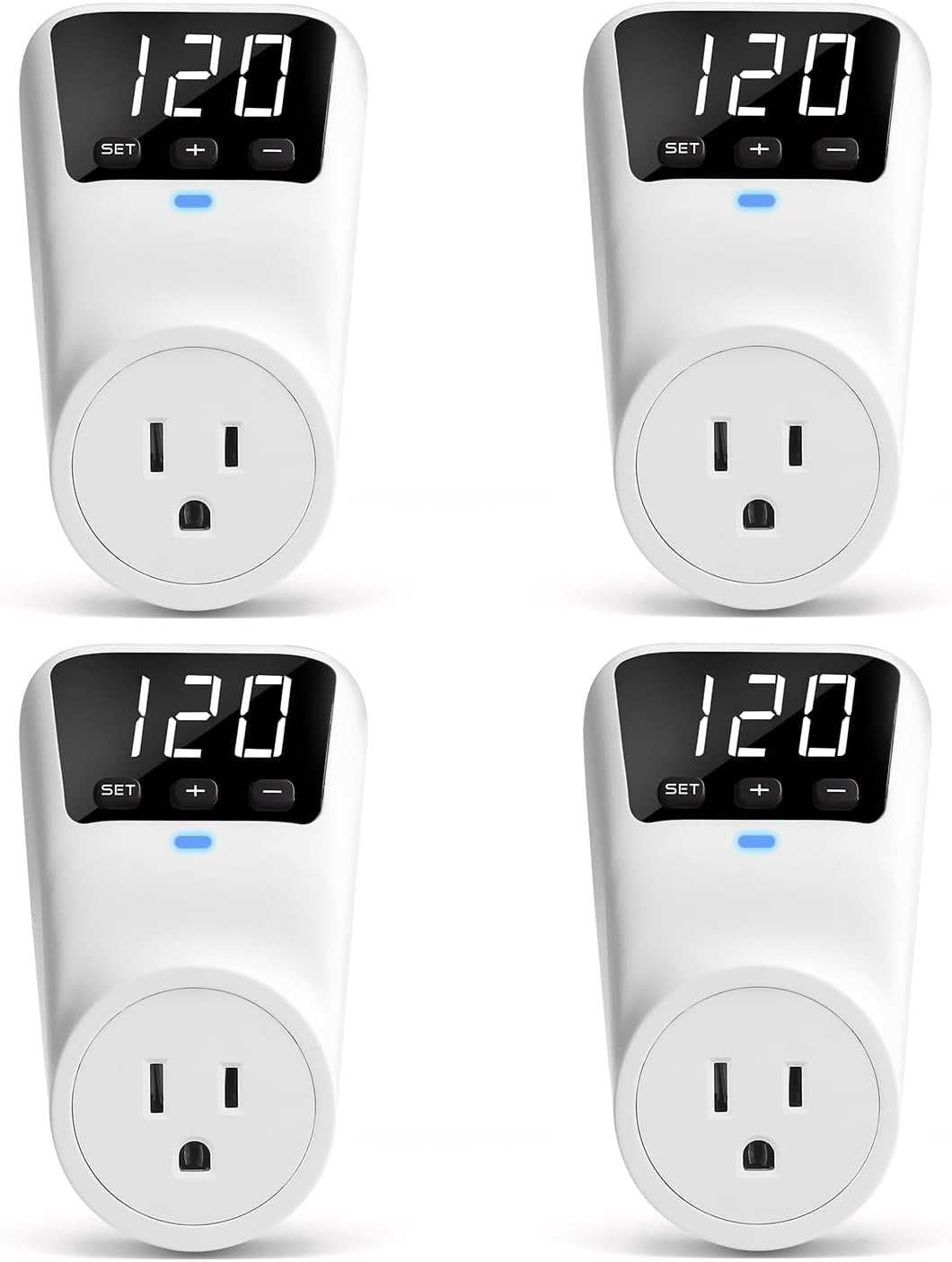 Surge Protector, 1800W Wall Surge Protector for Refrigerator, TV, PC ...