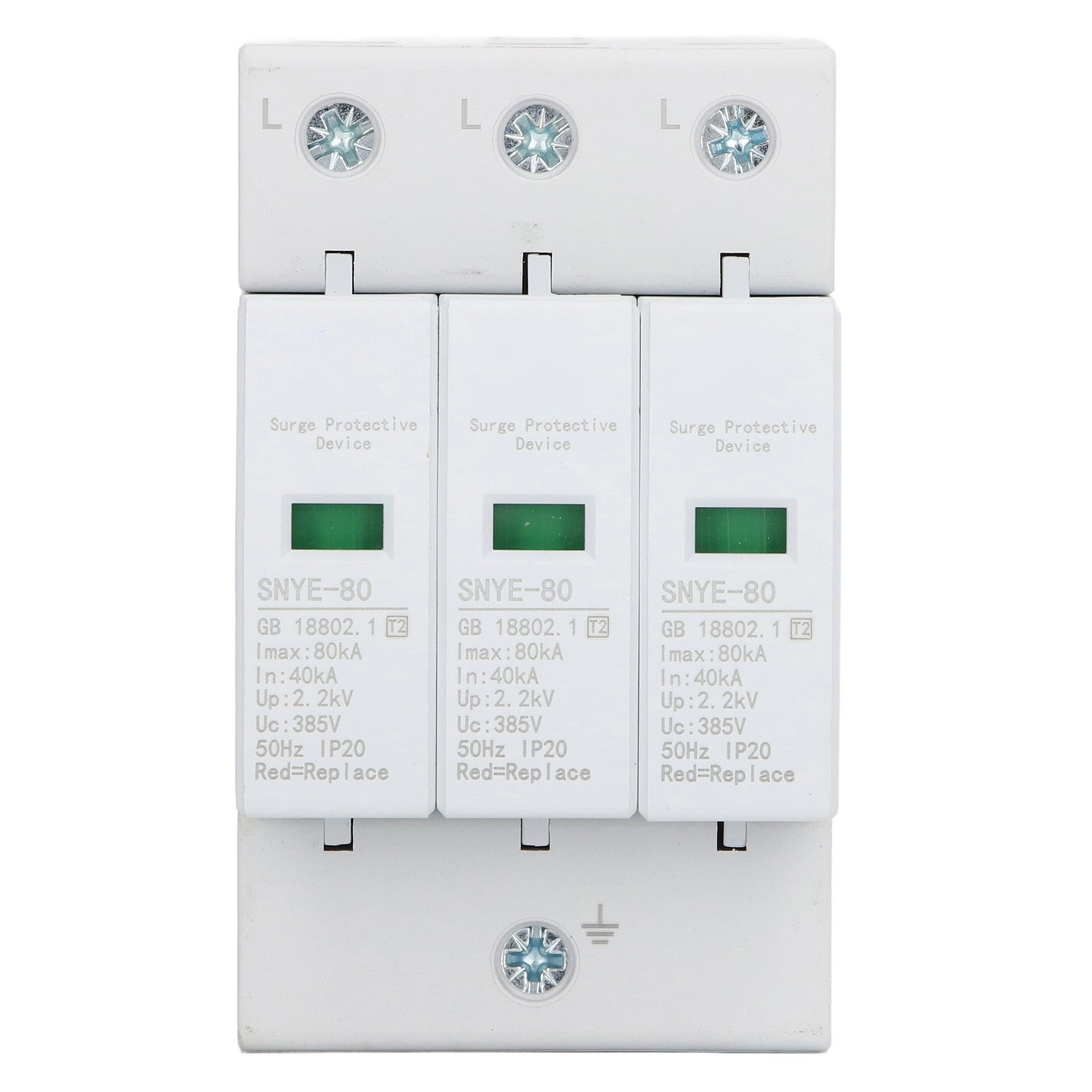Surge Protector 800KA Home Voltage Quick Response, 3P 385V Fault ...