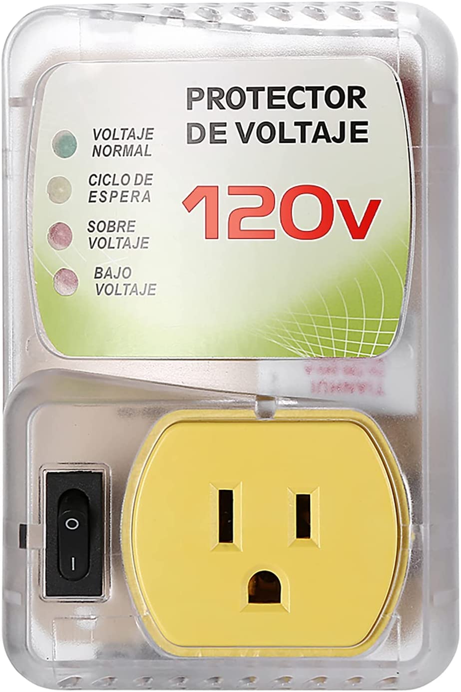 Surge Protector for Home Appliance,120V 20A 1440W Voltage Protector ...
