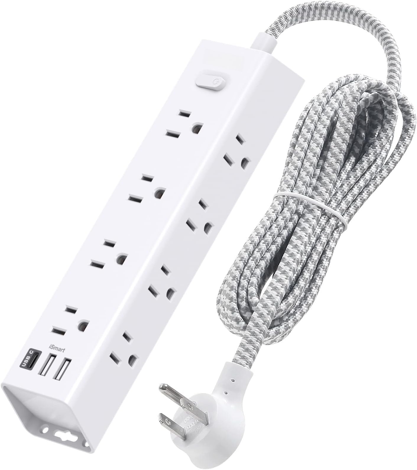 Surge Protector Power Strip - 5 FT Extension Cord, Power Strip with 12 ...