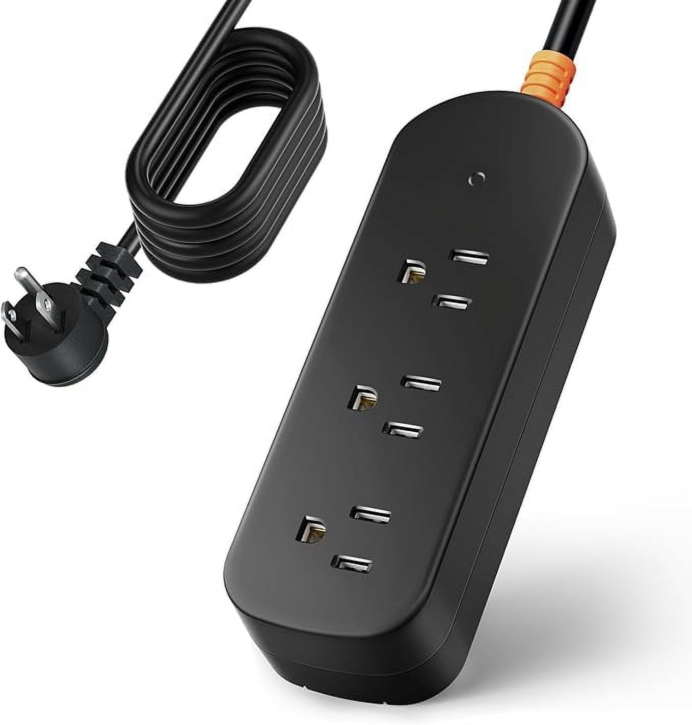 Covozon Surge Protector, 3 Outlet Extension Cord, 3ft, 1875W ...