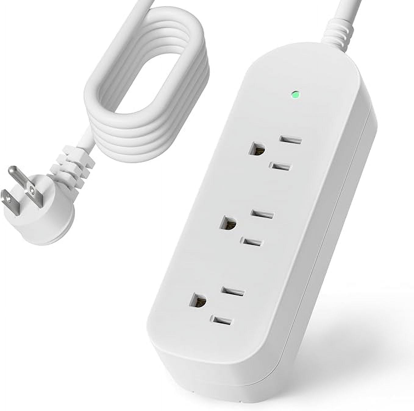 Covozon Surge Protector Power Strip, 3 Outlets, 3ft Extension Cord ...