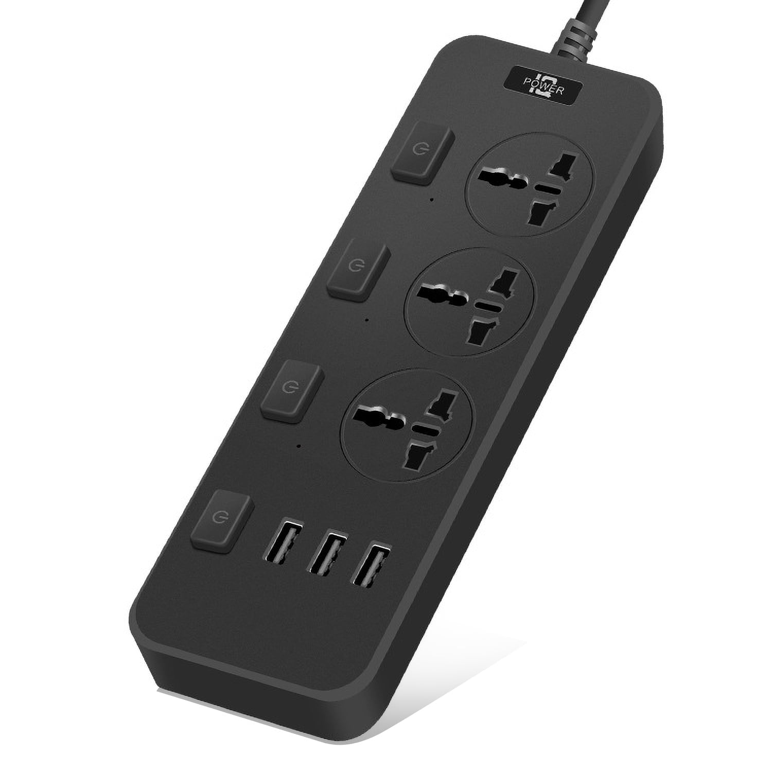 Surge Protector Power Strip Individual Switches, KOSIY Outlet Extender ...