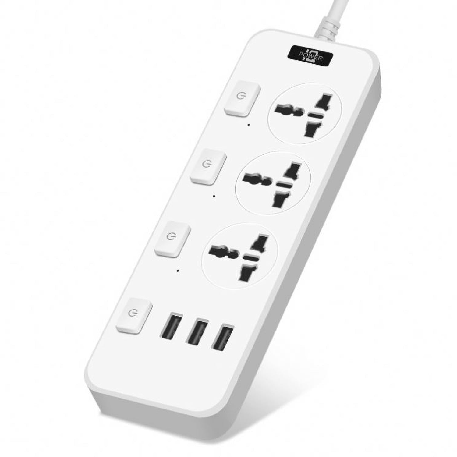 Surge Protector Power Strip Individual Switches, KOSIY Outlet Extender ...