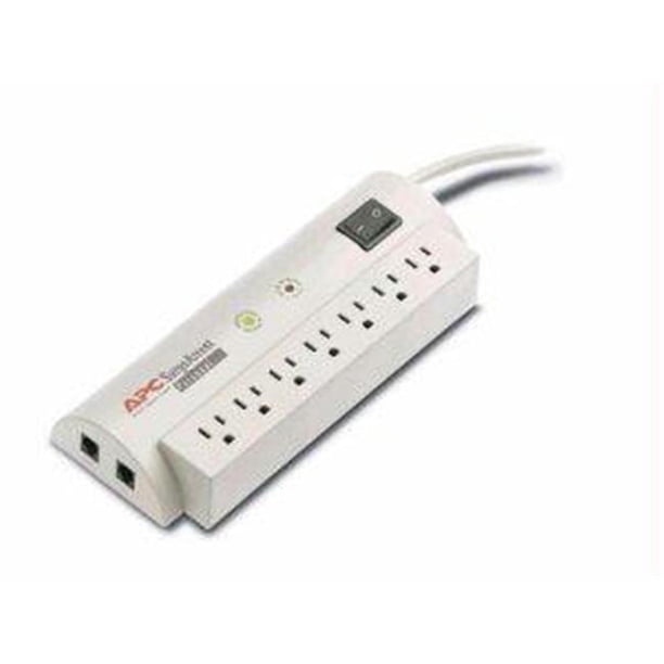 SurgeArrest Personal Power Surge Protector 7 Outlets, 6 ft Cord, 240 ...