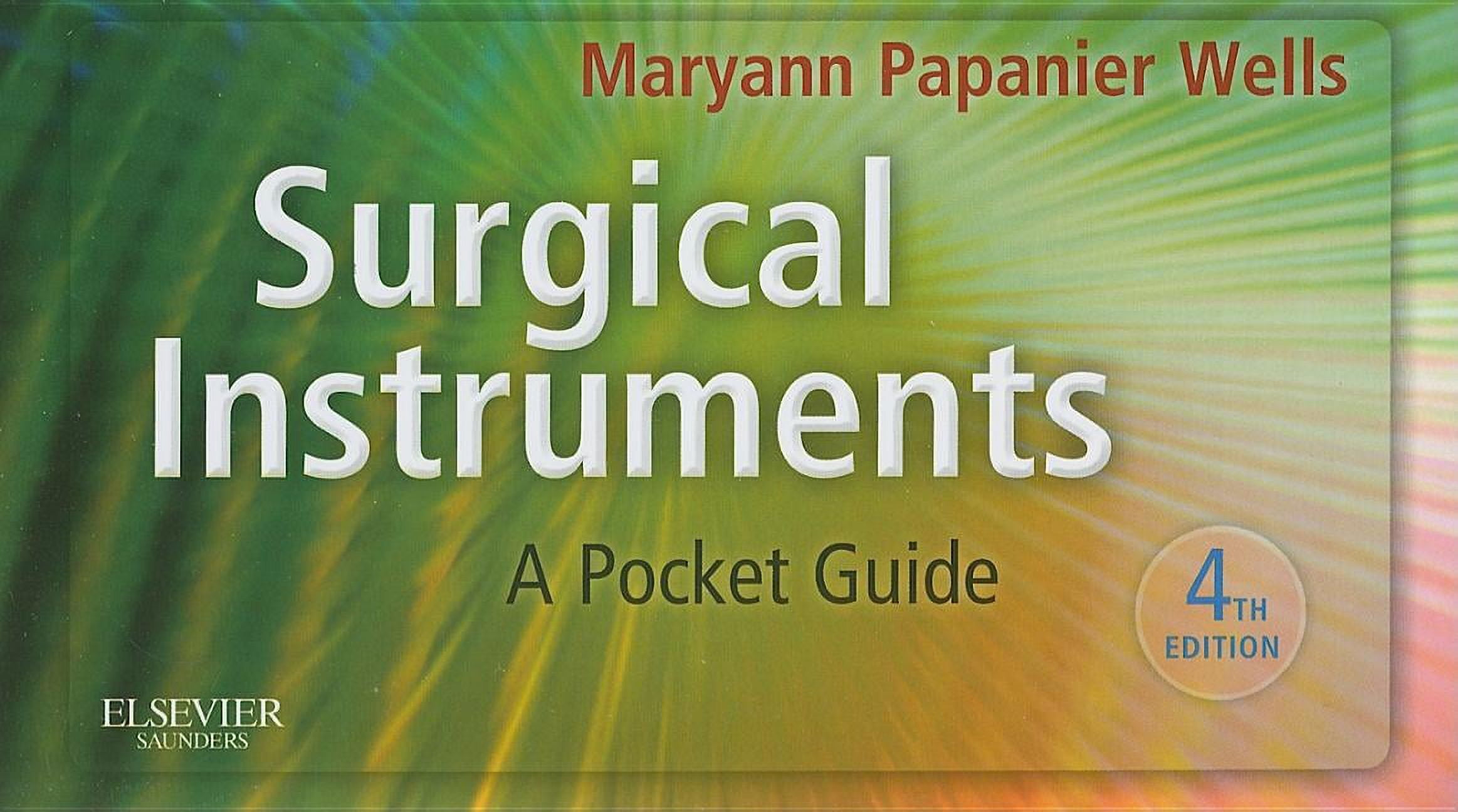 Surgical Instruments: A Pocket Guide, (Spiral-Bound) - Walmart.com