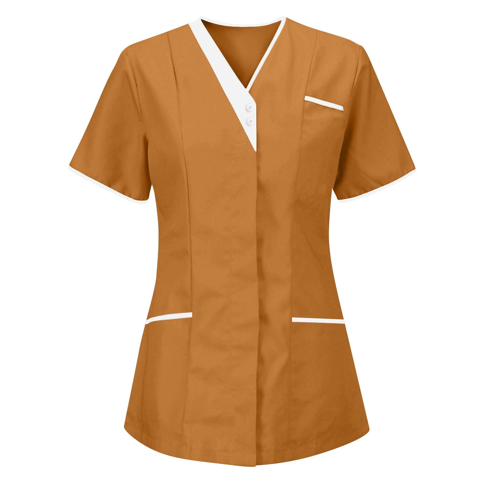 Surgical Scrubs,Women's Short Sleeve V Neck Medical Scrubs Shirt ...