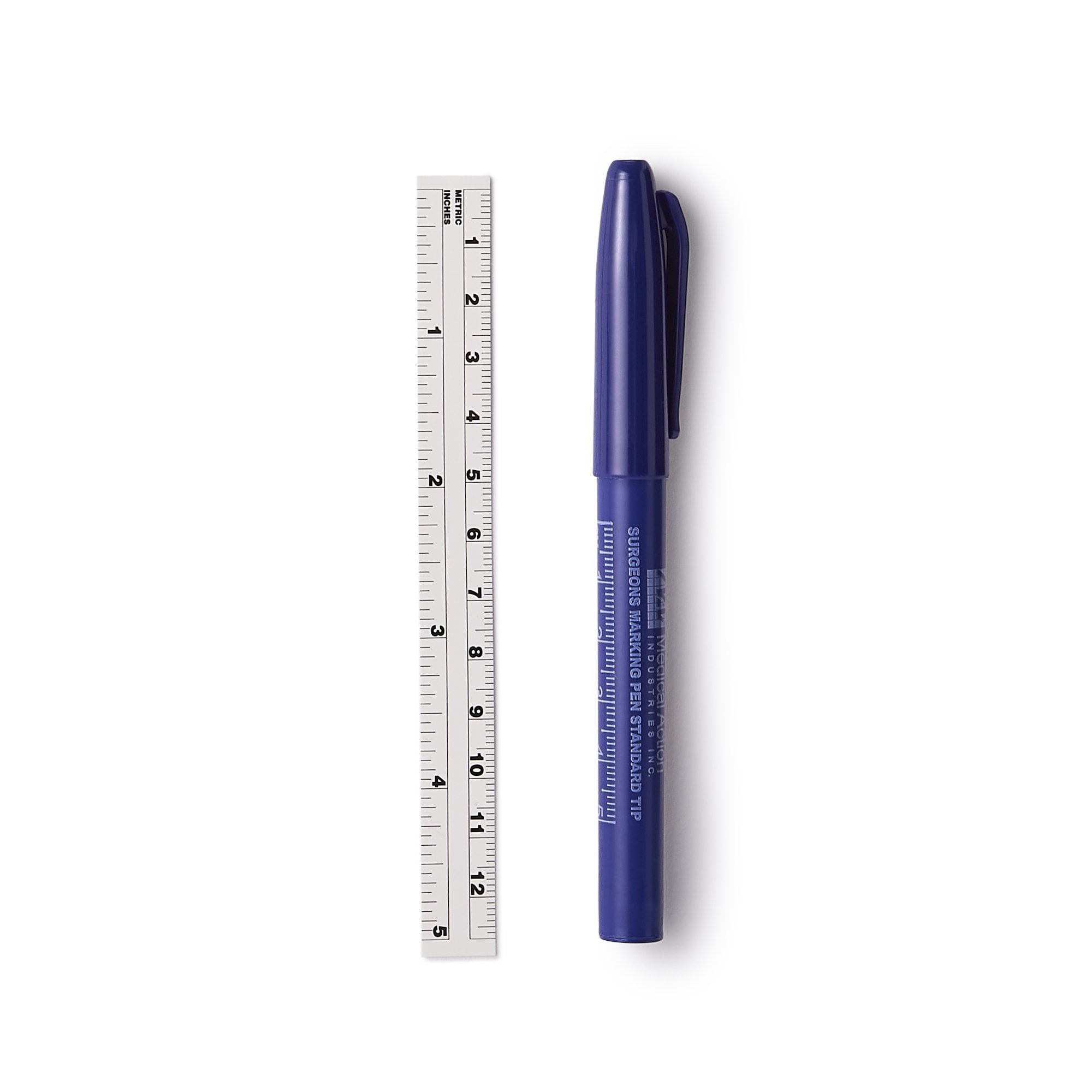 Surgical Skin Marker Gentian Violet Standard Tip With Coated Ruler ...