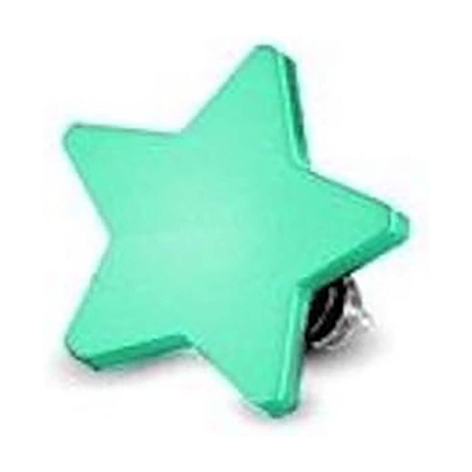 Surgical Steel Dermal Top 14 Gauge 4 MM with Internally Threaded Star ...