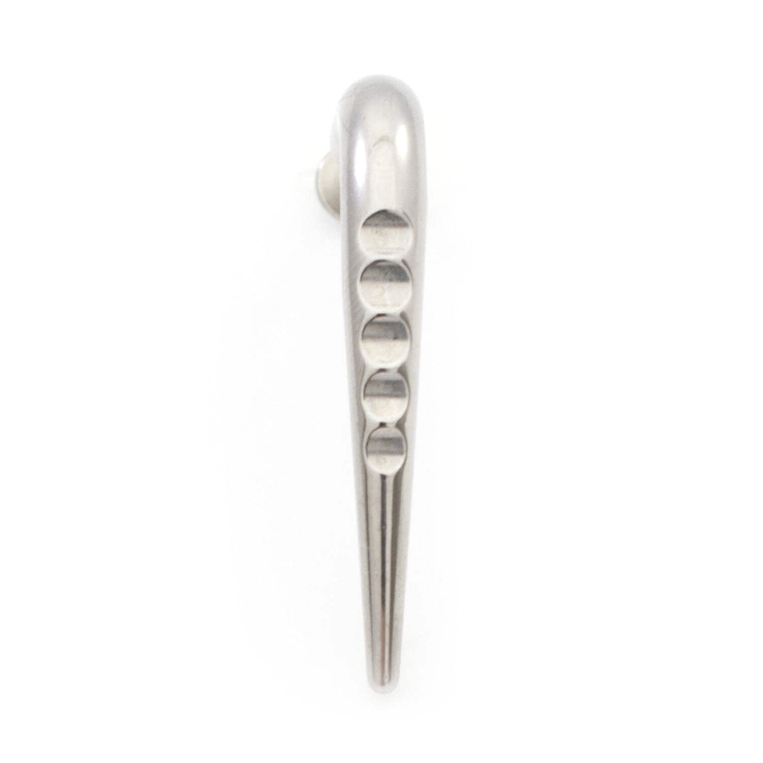 Surgical Steel Labret Ring 14 Gauge 3/8" x 40 MM With Long Carved Claw ...