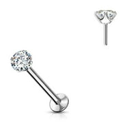 Labret Monroe Studs 14G & 16G Surgical Steel Randomly Styles Lot Of 10 ...