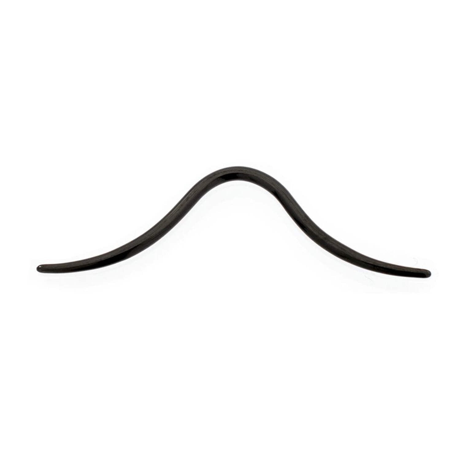 Surgical Steel Mustache Septum Ring 16 or 14 Gauge 40 MM Long - Walmart.com