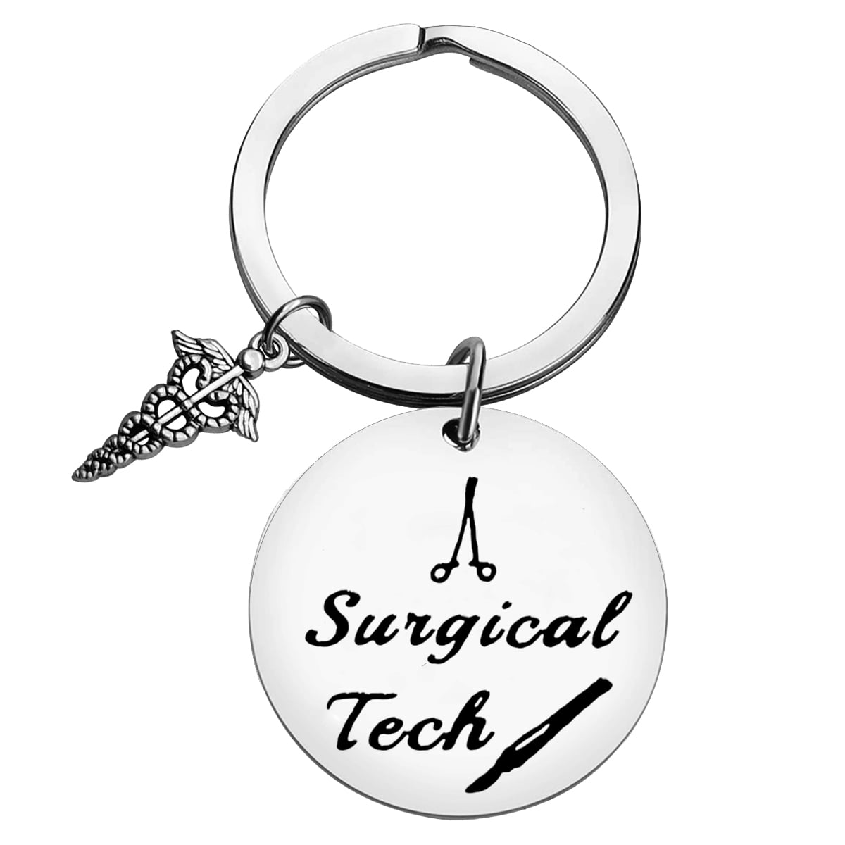 Surgical Tech Keychain Surgical Technologist Gift Surgery Tech Jewelry ...