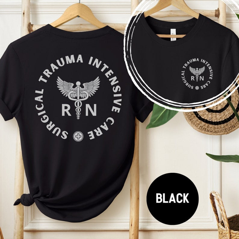 Surgical Trauma ICU Nurse Shirt, Trauma Nurse Gift, SICU T-shirt, Icu ...