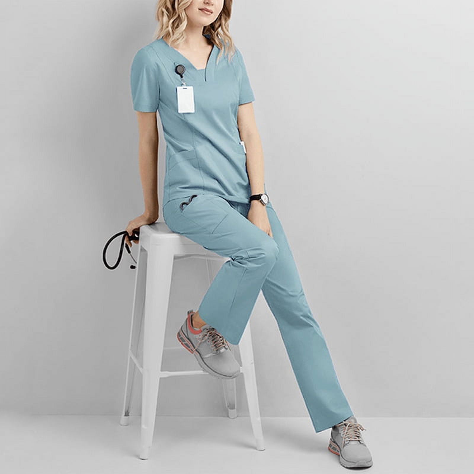 Surgical suit Doctor Nurse clothing beauty salon dental hospital work ...