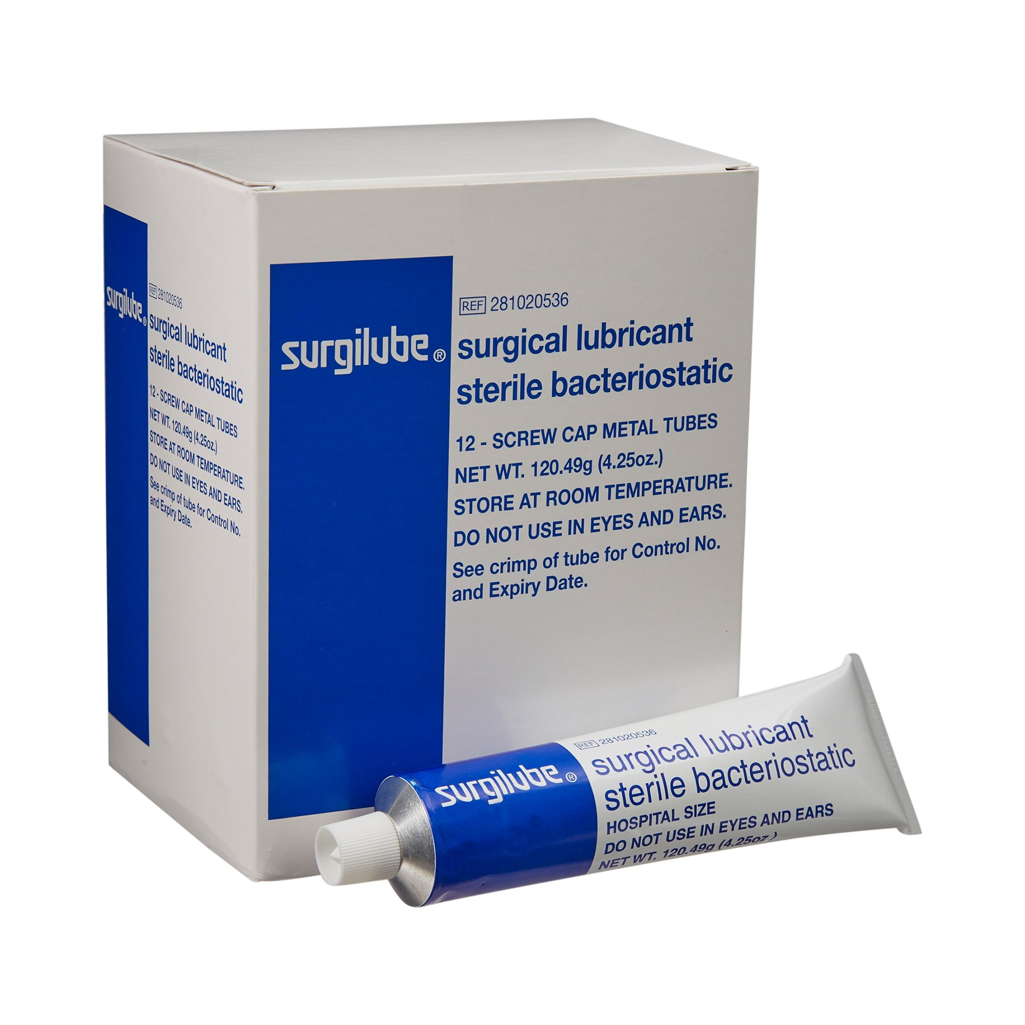 Surgilube Lubricating Jelly - Carbomer free Sterile 4.25 oz. Tube 1 Each 281020536 - Walmart.com