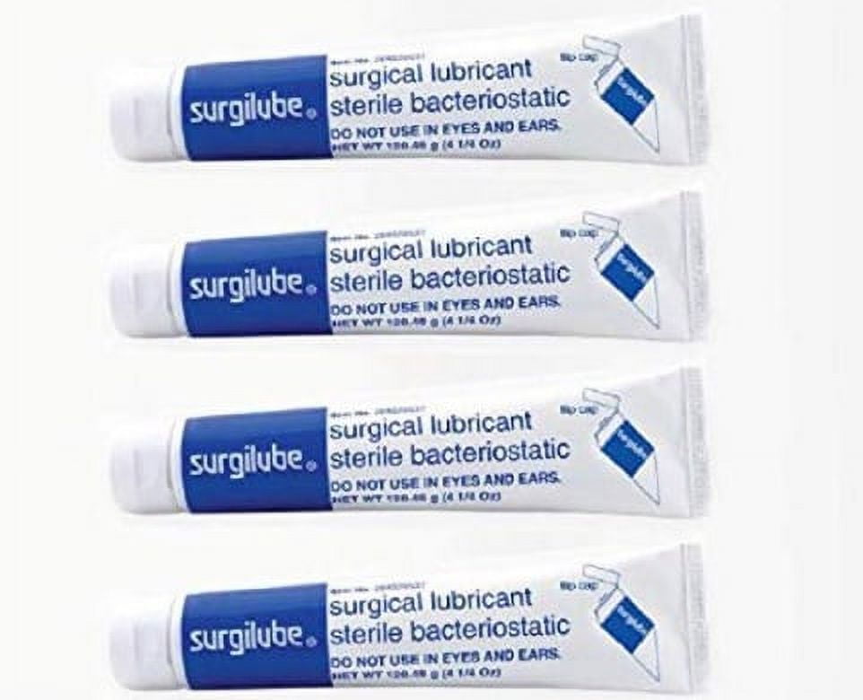 Surgilube Sterile Surgical Lubricant Jelly - 4.25 oz per Tube - Pack of ...
