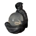 Suriel & Floating Bat Crystal Ball - The Death God's Halloween Figurine ...