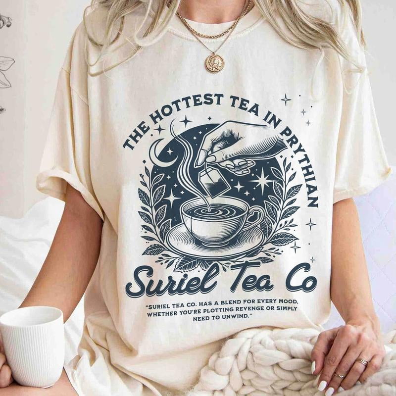 Suriel Tea Co Comfort colors . A Court Of Thorns and Roses . Retro ...