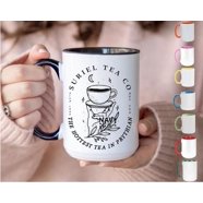 Primula 16 oz. Temperature Safe Glass Double Wall Mug with Tea Bag ...