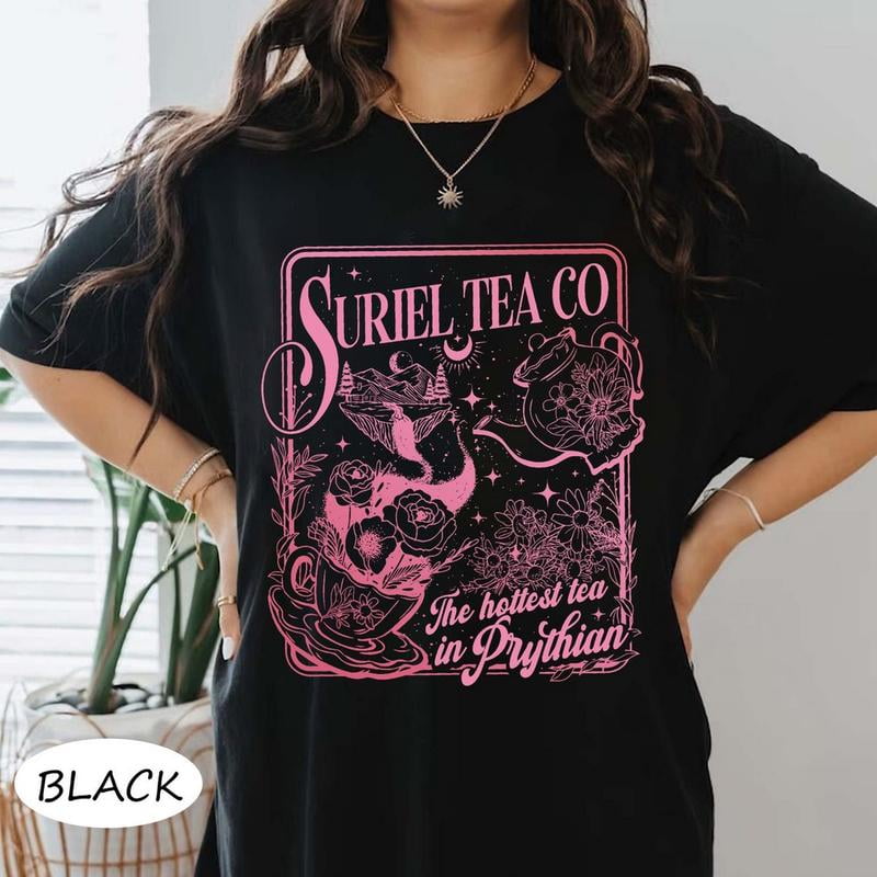 Suriel Tea Co . Retro Bookish T. Spill The Tea Rhysand. A Court Of ...