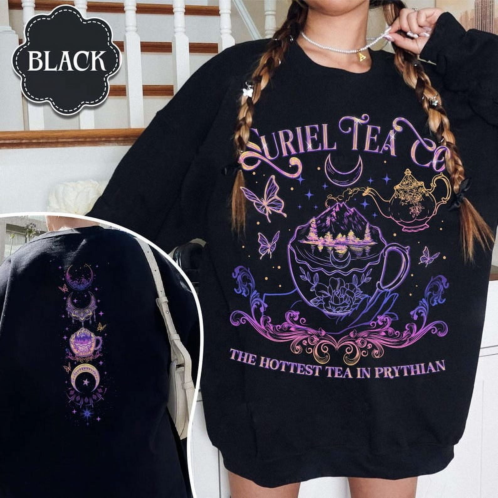 Suriel Tea Co Sweatshirt, Acotar Bookish Shirt, A Court Of Thorns And ...
